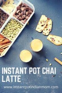 Instant pot tea |Chai Latte |Masala Chai